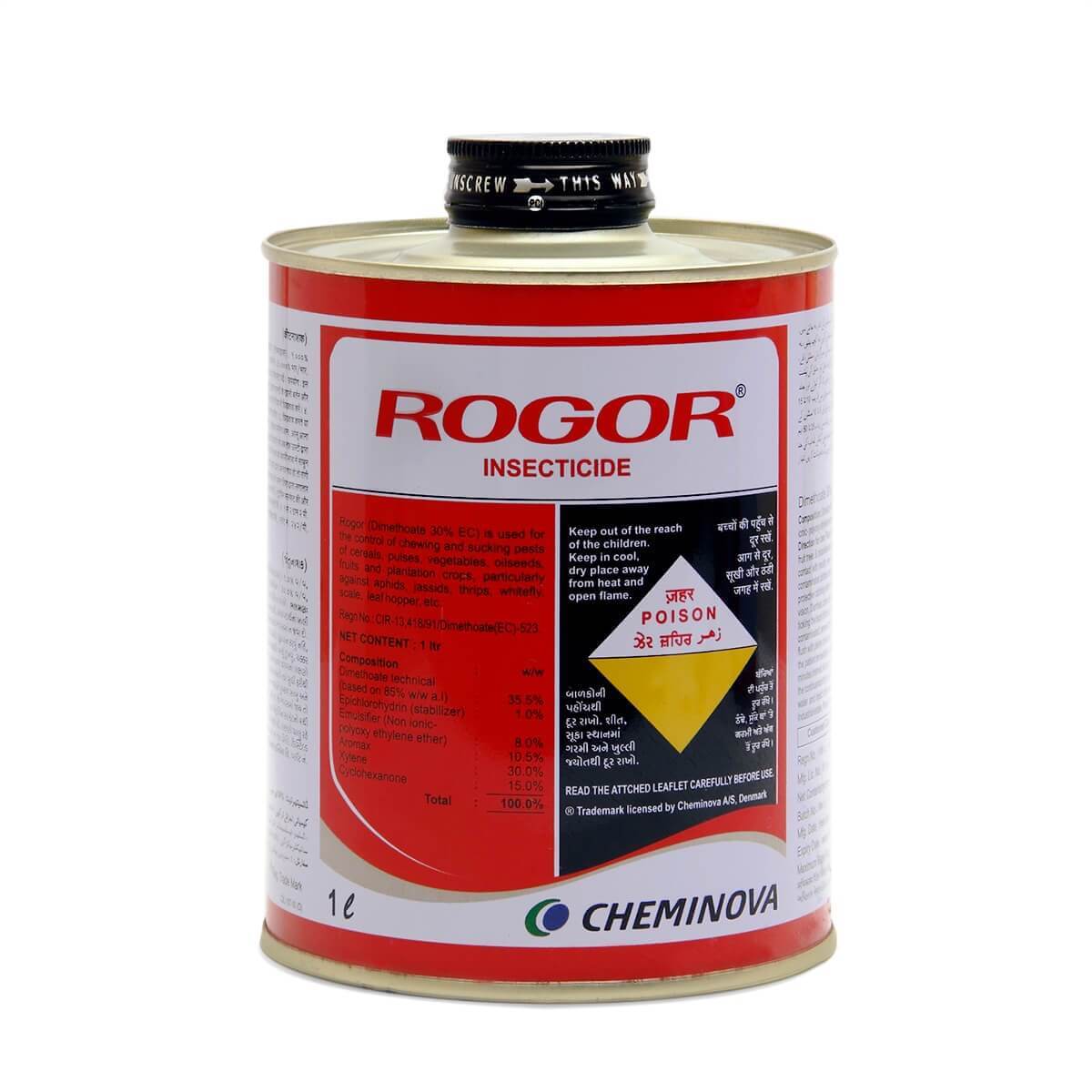 Rogor Insecticide for Plant Protection | 100ml, 250ml, 500ml,1L , 5L ...